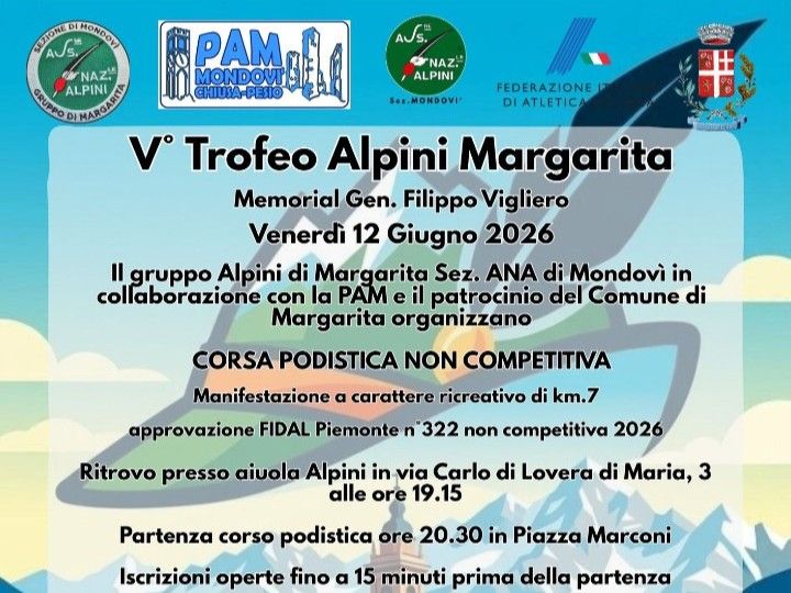 Trofeo Alpini Margarita, nel ricordo del generale Vigliero - Provincia ...